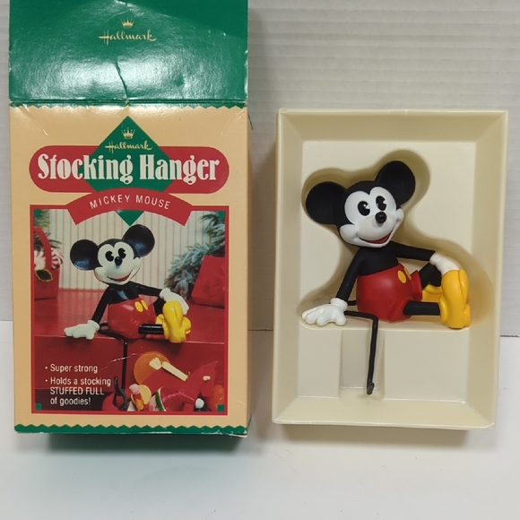 Hallmark | Holiday | Vintage Hallmark Disney Mickey Mouse Stocking ...